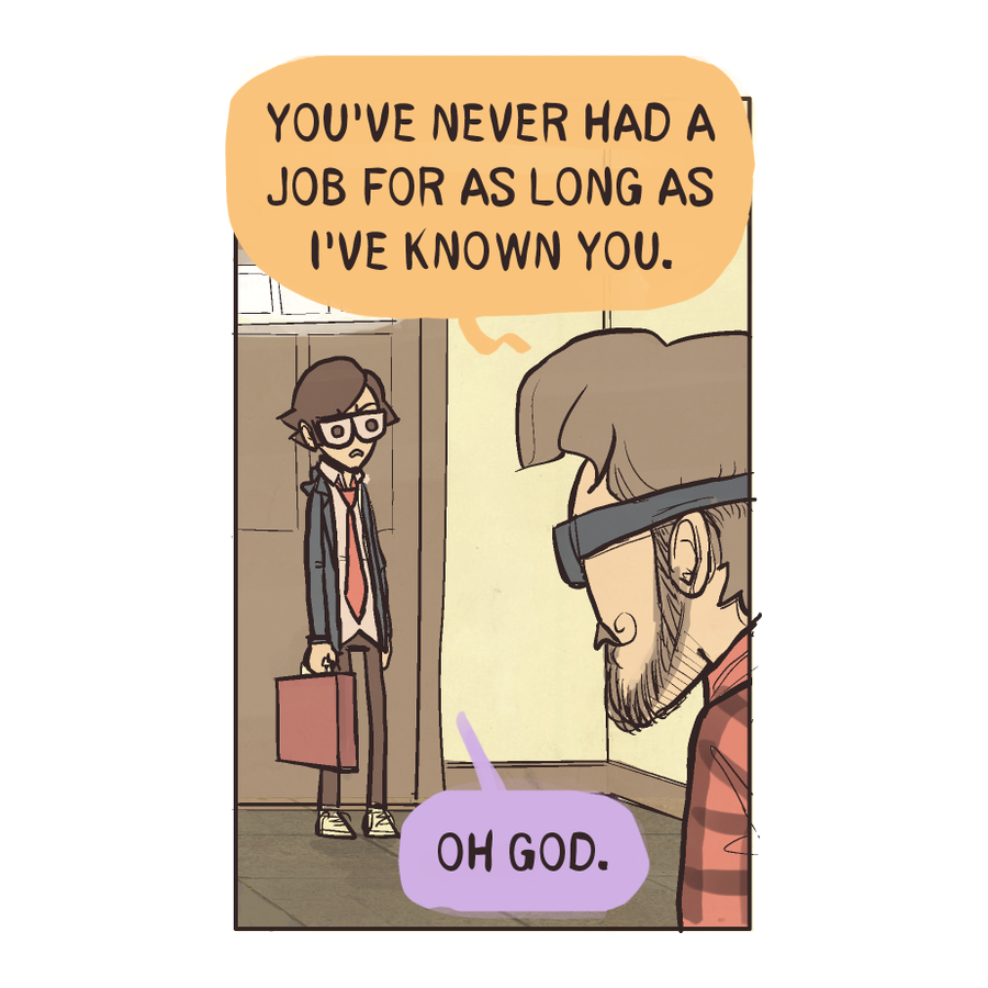 Unemployed – MercWorks Comics Archive